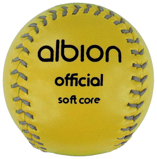 Albion Official Soft Core Rounders Ball Yellow – Phillips Tuftex Limited